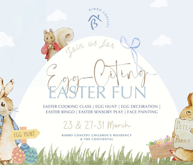🐰 Enjoy an Egg-citing Easter Celebration with Bimbo Concept! 🐣